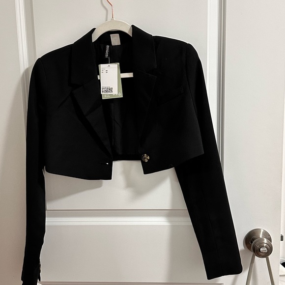 H&M | Jackets & Coats | Hm Cropped Blazer | Poshmark